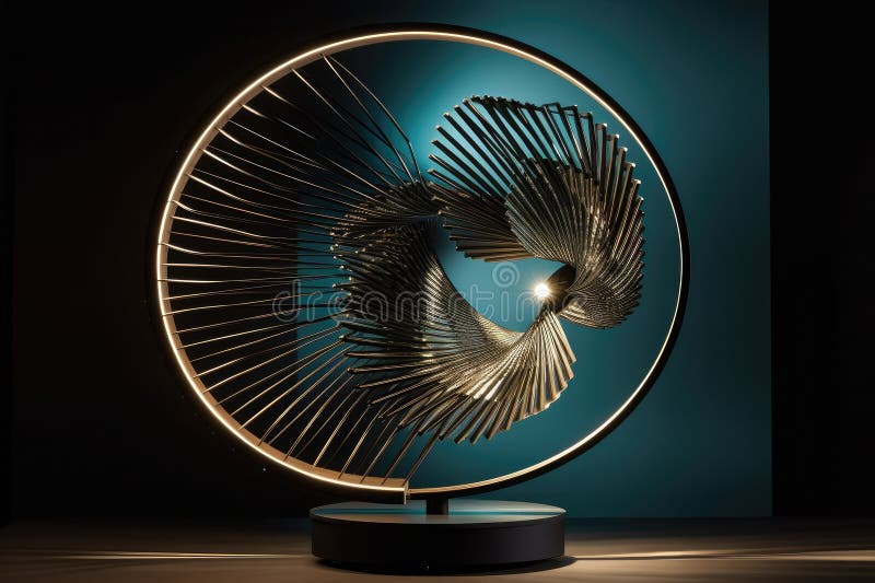 Kinetic and Interactive Sculpture of a Futuristic City, with ...