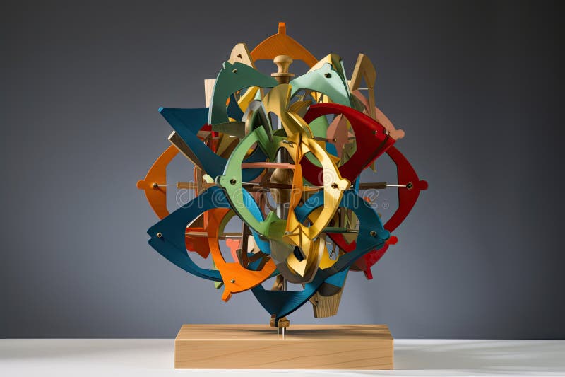 Kinetic Art Sculpture Exploring the Relationship between Movement and ...