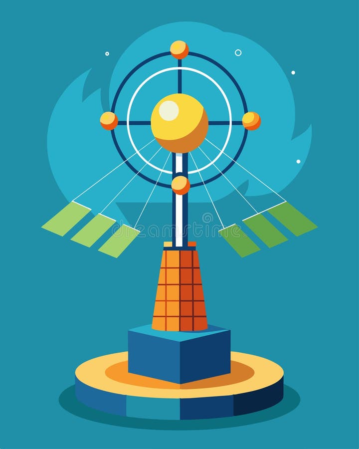 Kinetic Sculpture Stock Illustrations – 711 Kinetic Sculpture Stock ...