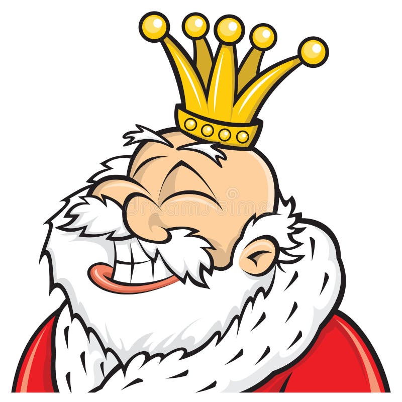 Absent Minded King - Vector Stock Vector - Illustration of dress, tale ...