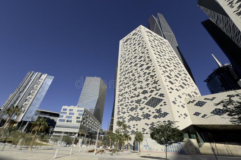 King Abdullah Financial District Riyadh. Know As KAFD Editorial Photo ...