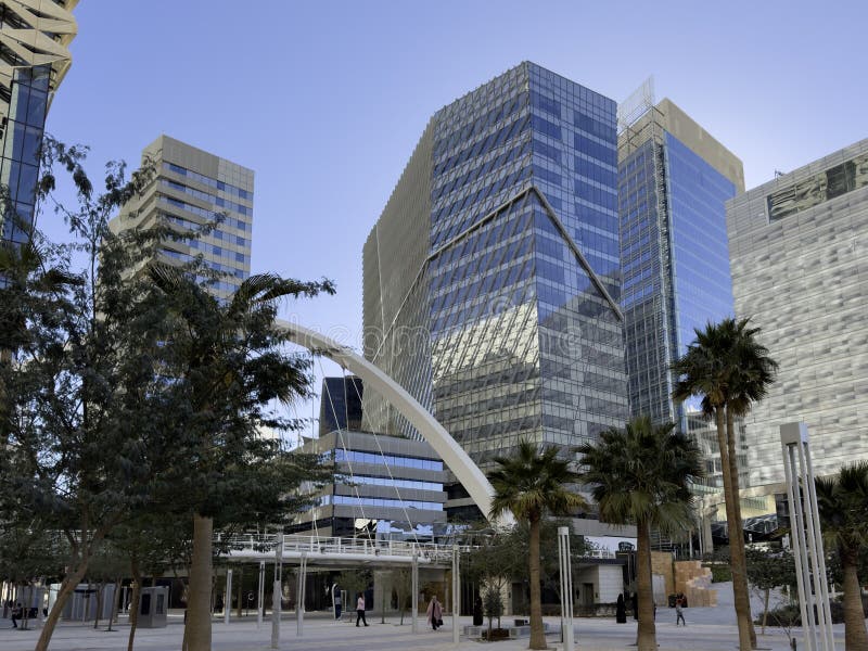 King Abdullah Financial District Riyadh. Know As KAFD Editorial Image ...