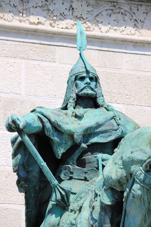 King Arpad stock photo. Image of horse, millenium, armor - 124483920