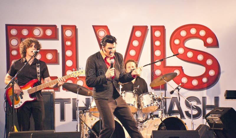 The King is Back editorial image. Image of group, microphone - 23051325