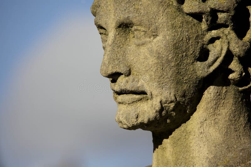 King Bladud Statue stock image. Image of face, bath, carving - 36972865