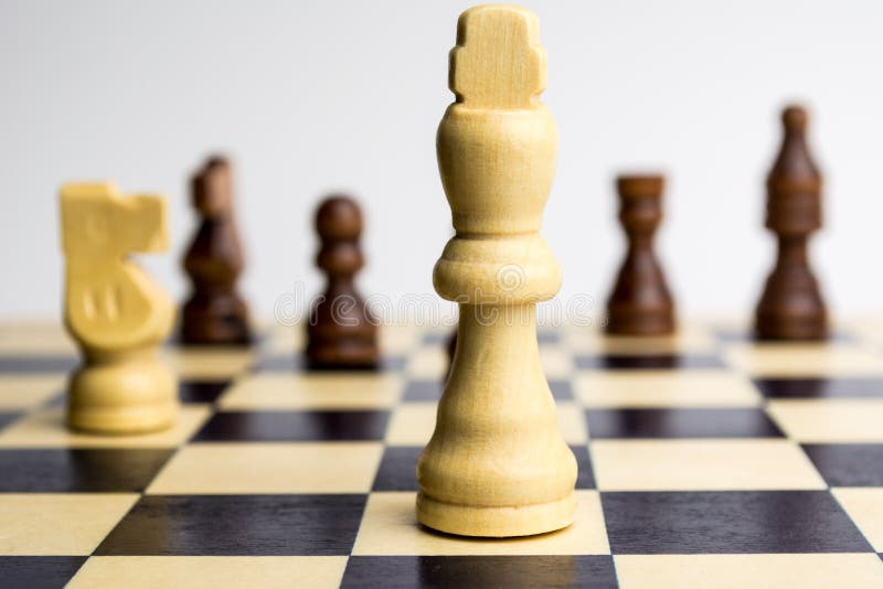 King on chess board stock photo. Image of board, checkmate - 37718128