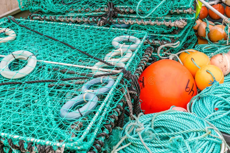 Crab nets stock image. Image of outside, dock, stack - 21281003