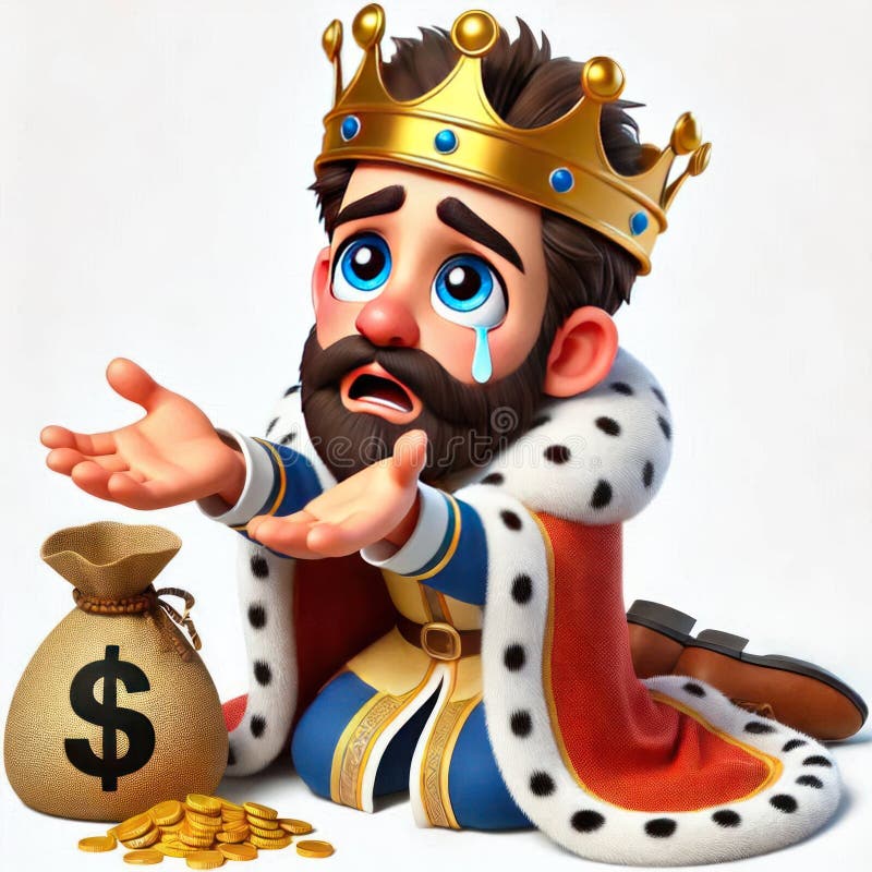 Sad Cartoon King Stock Photos - Free & Royalty-Free Stock Photos from ...