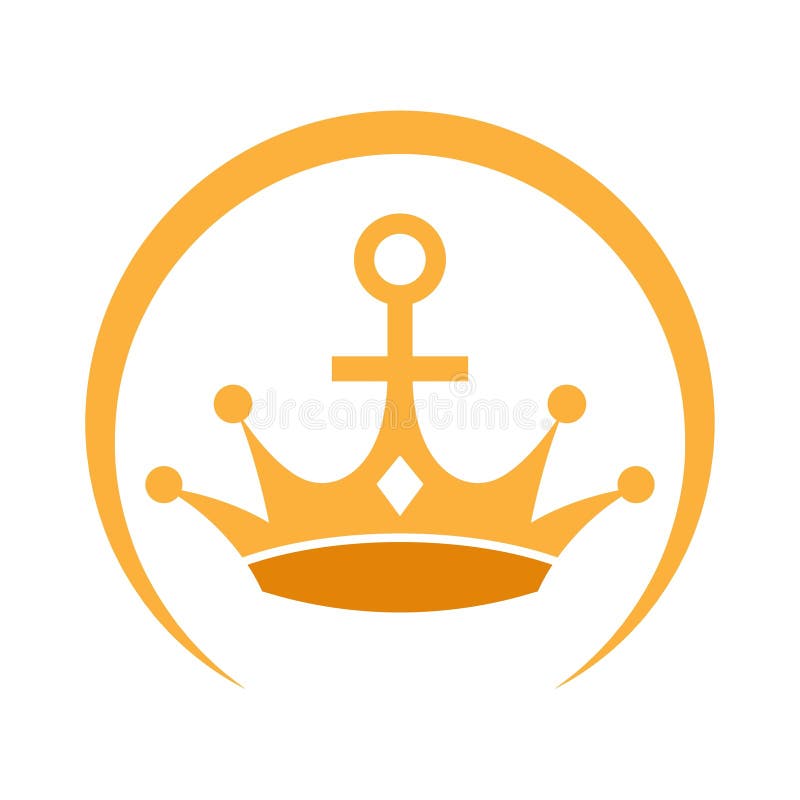 King crown logo design stock illustration. Illustration of monarch ...