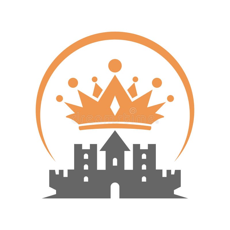King crown logo design stock vector. Illustration of kingdom - 375629864