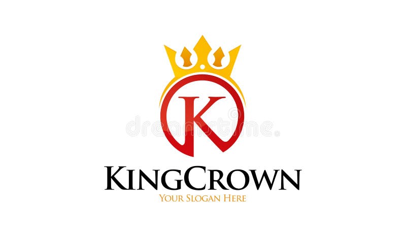 Letter K Crown Logo Design Vector Icon Graphic Stock Vector ...