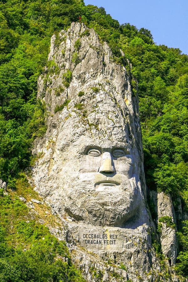 227 Rock Sculpture Decebalus Romania Stock Photos - Free & Royalty-Free ...