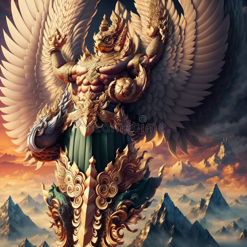 King Garuda Stock Illustrations – 142 King Garuda Stock Illustrations ...