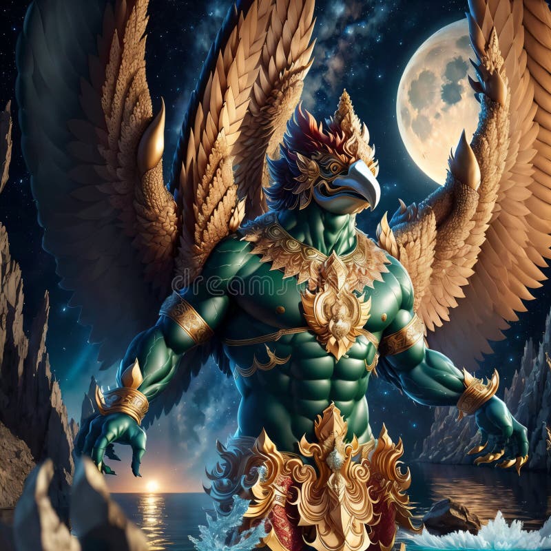 King Garuda Stock Illustrations – 142 King Garuda Stock Illustrations ...