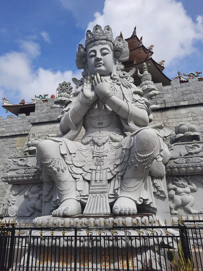 King of God in the Thousand God Temple Stock Image - Image of thousan ...