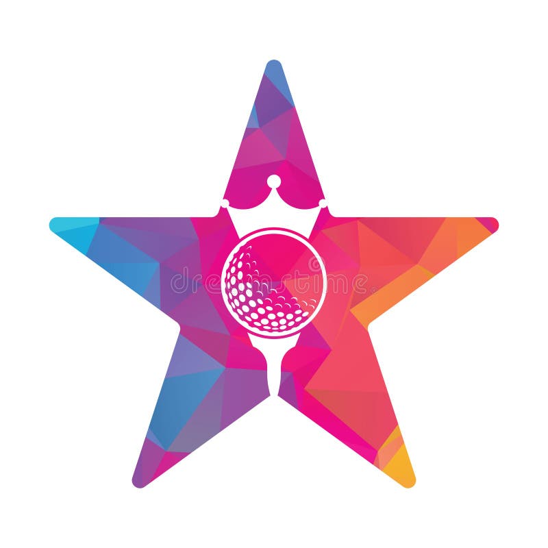 King Golf Vector Logo Design. Stock Vector - Illustration of king, golfer: 279076020