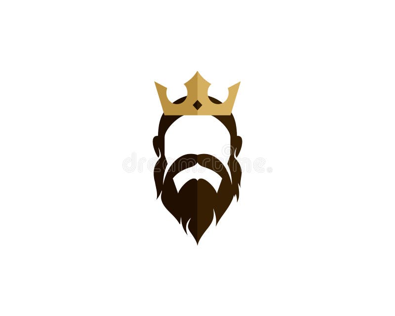 King Icon Logo Design Element Stock Vector - Illustration of emblem ...
