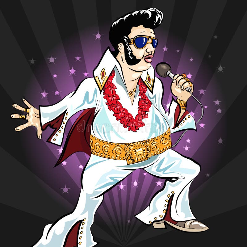 Cartoon Elvis Stock Illustrations – 214 Cartoon Elvis Stock ...