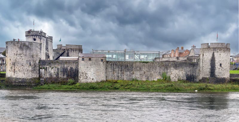 King John`s Castle, Limerick, Ireland Stock Image - Image of irish ...