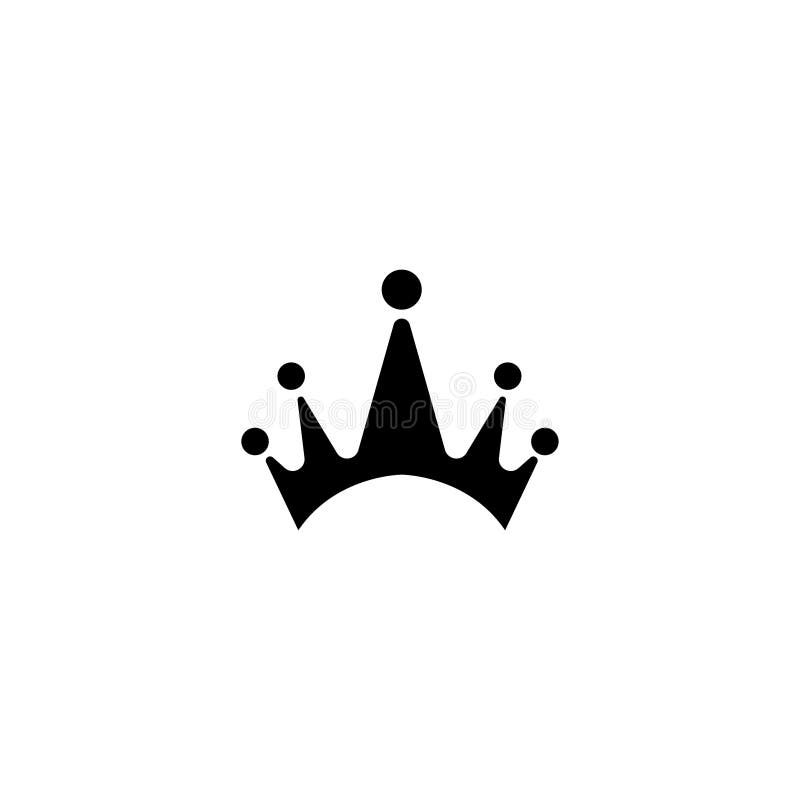 King Logo Icon Illustration Crown Design Vector Stock Vector ...