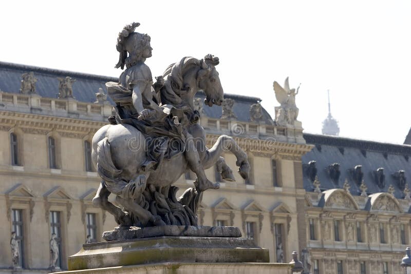 King Louis statue stock photo. Image of architecture, king - 68096