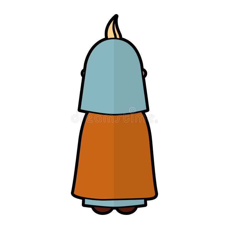 King magician figure back stock vector. Illustration of magic - 91306007