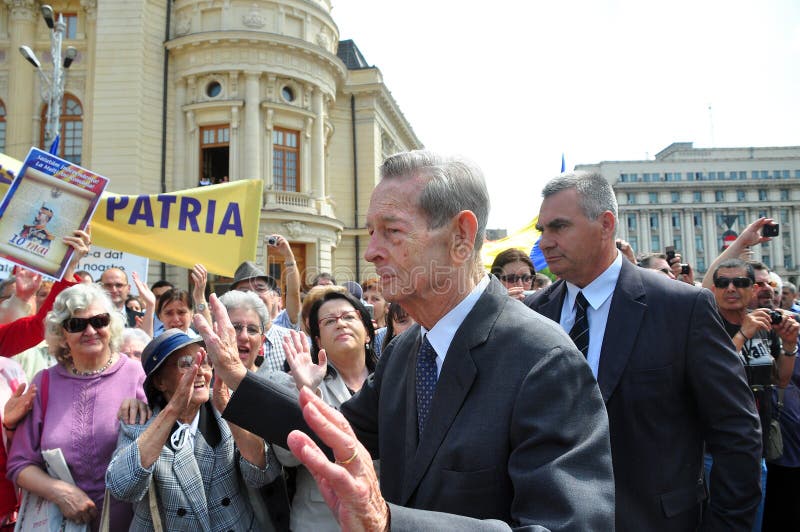 King Mihai I of Romania(11) Editorial Stock Photo - Image of bucuresti ...