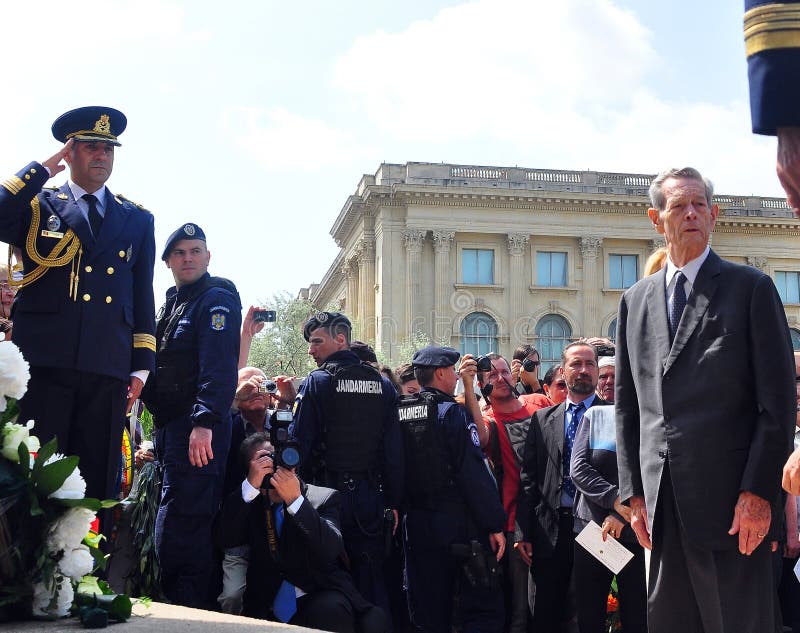 King Mihai I of Romania(5) editorial stock photo. Image of revolution ...