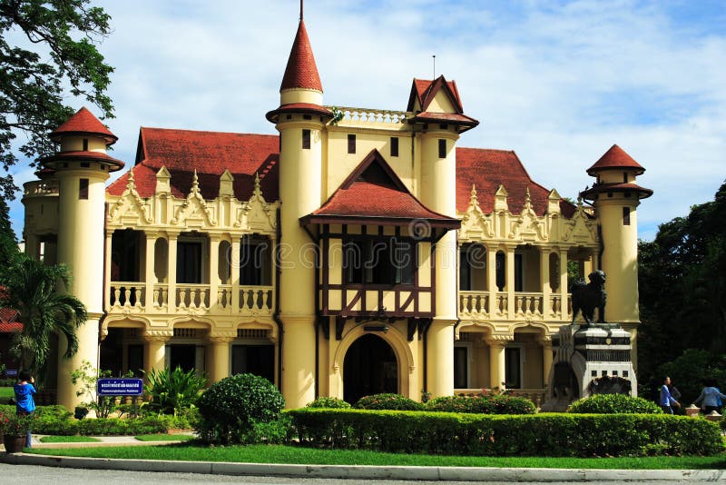 King Mongkut palace stock image. Image of classic, mounkut - 24408045