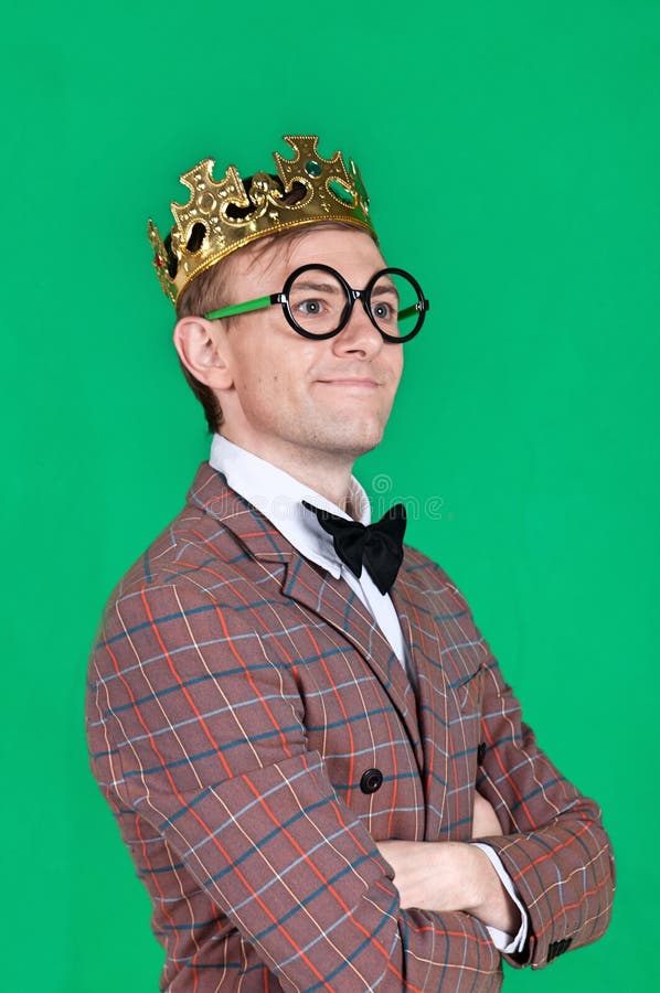 King of Nerds stock photo. Image of expression, camera - 78731334