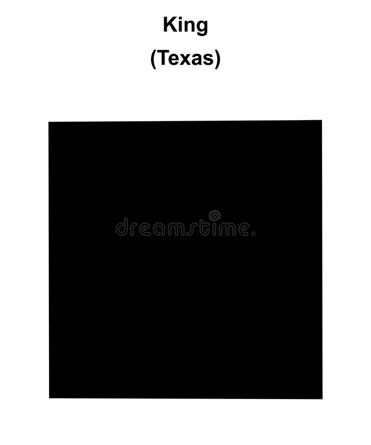 King outline map stock vector. Illustration of county - 361792480