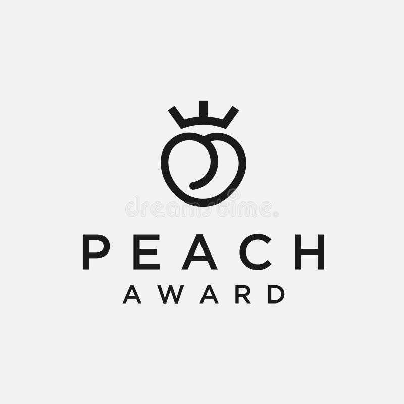 Peach Modern Logo Stock Illustrations – 830 Peach Modern Logo Stock ...