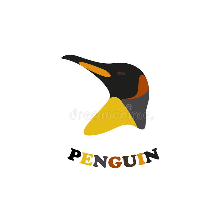 Abstract Animal Design Icon Logo Penguin Sign Stock Illustrations ...