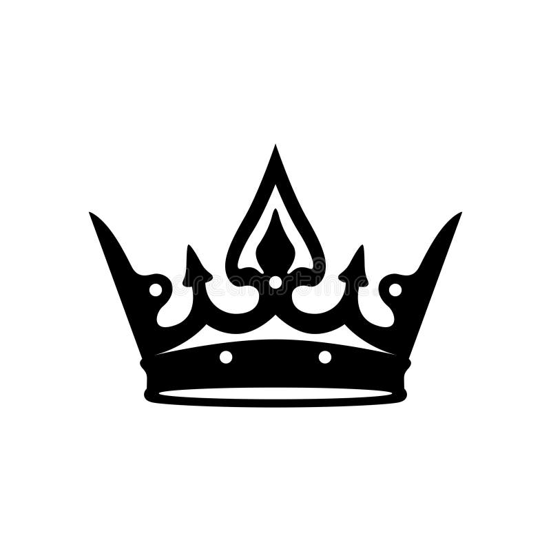 King S Crown Logo Design with Modern Style Illustration Stock Vector ...
