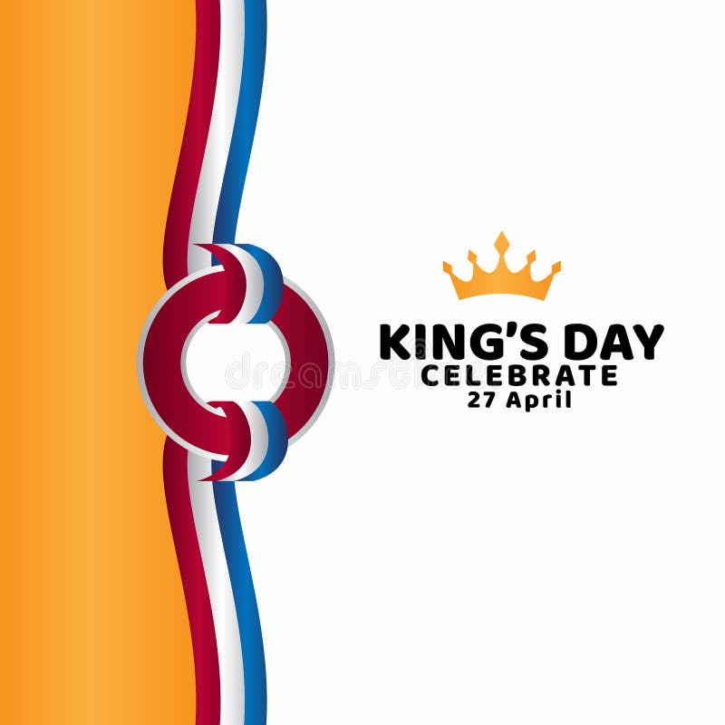 King S Day Celebrate Vector Template Design Illustration Stock Vector ...