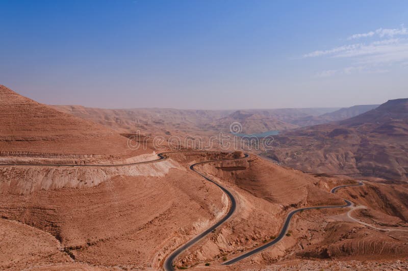 King s Highway in Jordan stock image. Image of landmark - 18067651