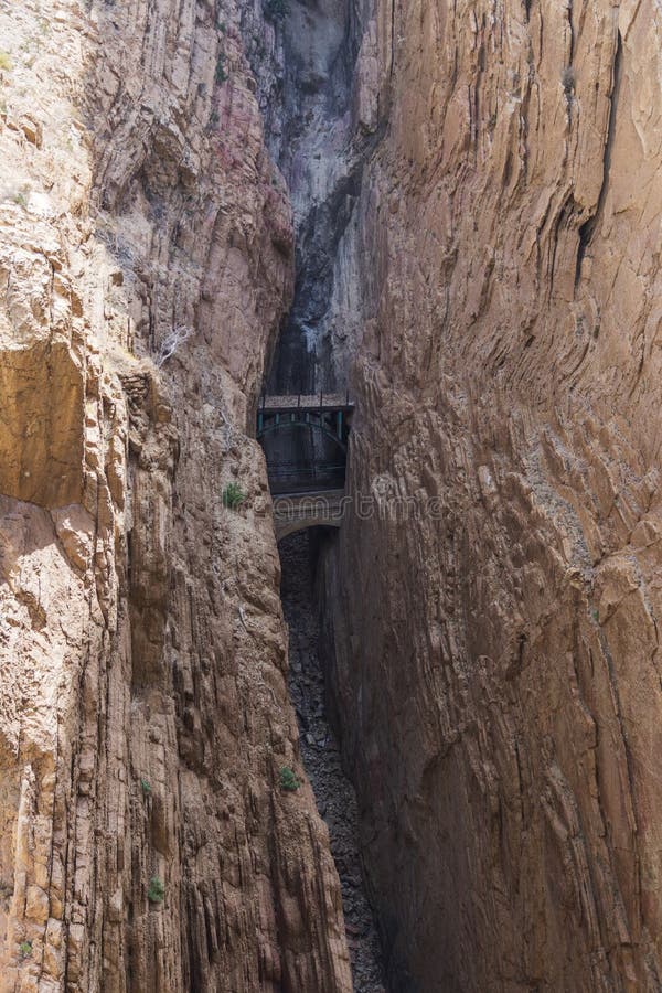 The king`s path in navarra stock image. Image of nature - 195346835