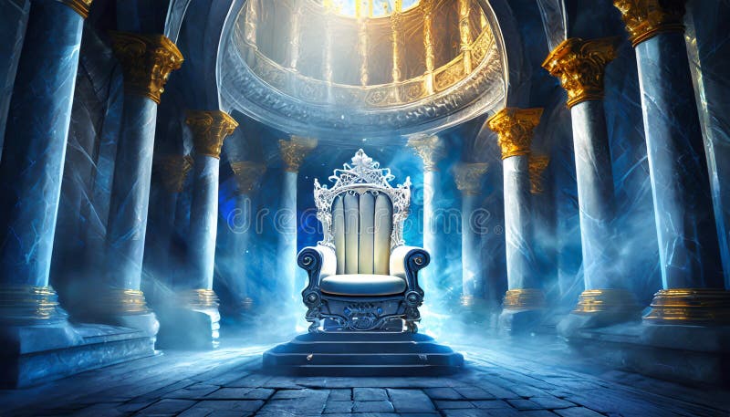 The king s throne stock illustration. Illustration of relax - 295019608