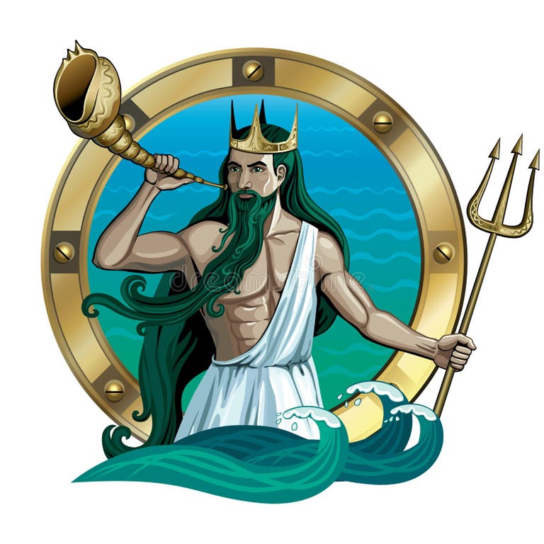 Neptune Logo Stock Illustrations – 3,741 Neptune Logo Stock ...