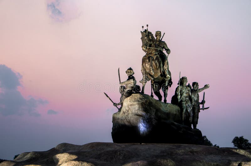 King taksin stock image. Image of tale, legend, ancient - 53317913