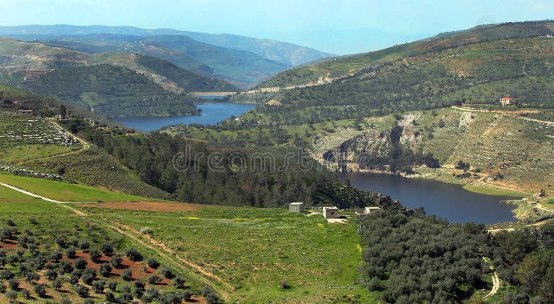 King Talal Dam stock photo. Image of waterway, reservoir - 320902962