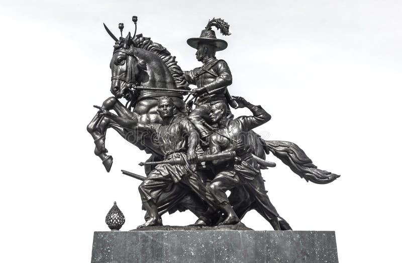 King of Thonburi statue stock photo. Image of culture - 31712120