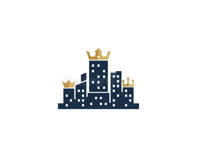 King Town Icon Logo Design Element Stock Illustrations – 136 King Town ...