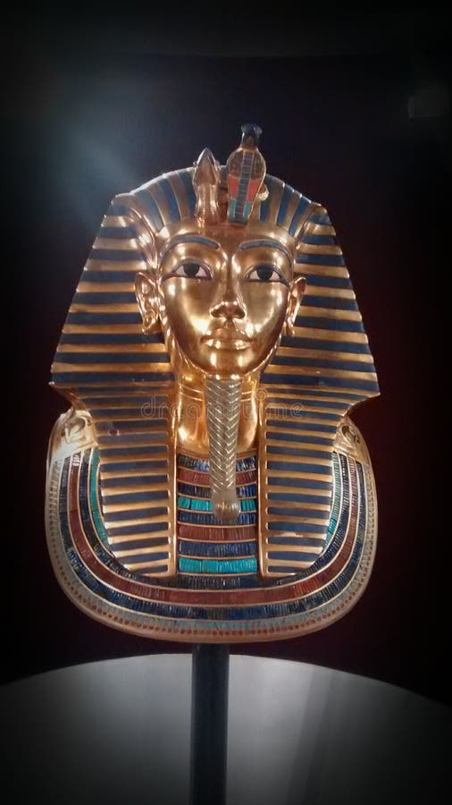 King tut mask stock image. Image of display, death, mask - 44820747