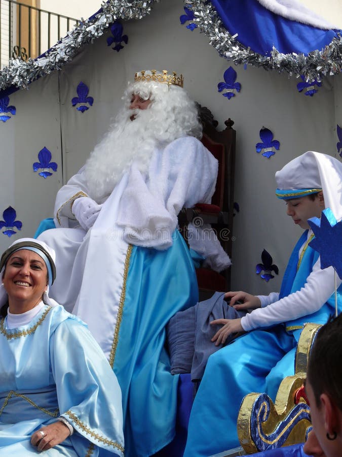 King at the Twelfth Day Parade Editorial Image - Image of woman ...