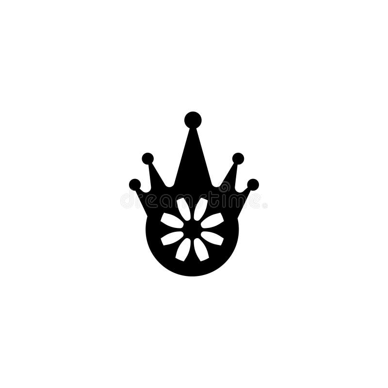 King Wheel Logo Illustration Crown Vector Design Stock Vector ...