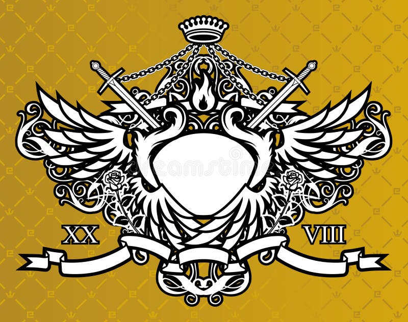 Luxury Star stock vector. Illustration of heraldry, artistic - 3311219