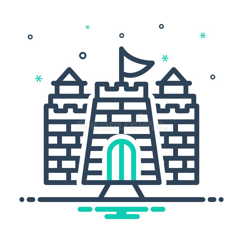 Mix Icon for Kingdom, Sate and Dominion Stock Vector - Illustration of ...