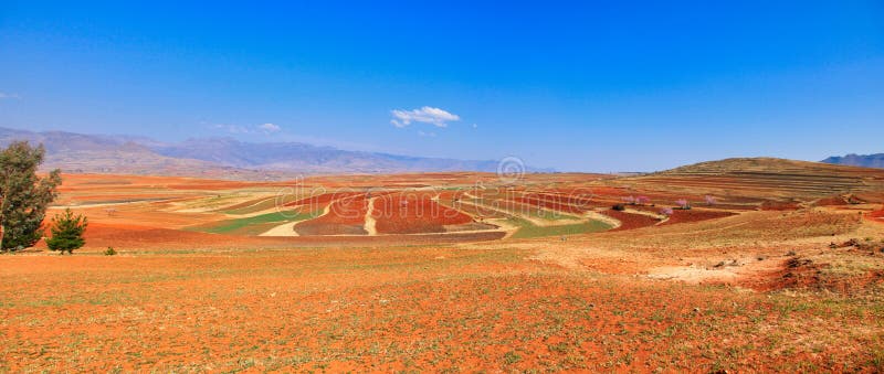 The Kingdom of Lesotho, Home of the Basotho Stock Image - Image of ...