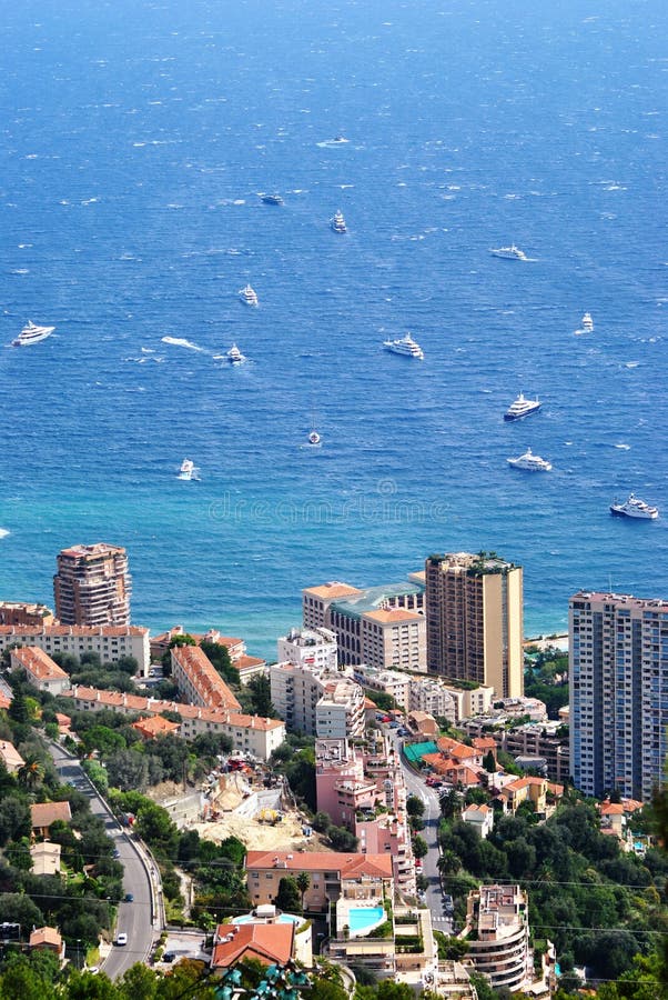 Kingdom of Monaco, France .March 2020, Beautiful Views of the ...